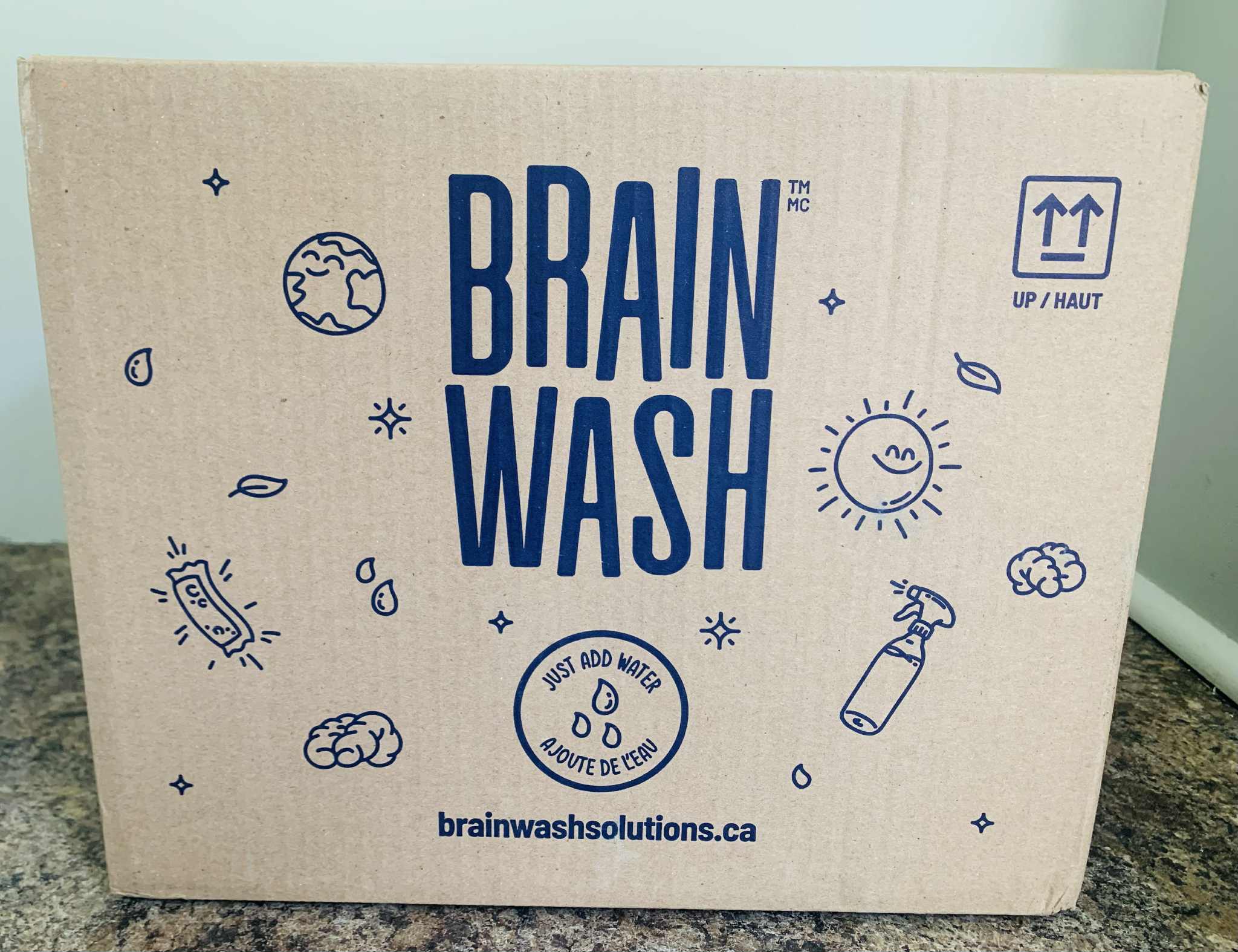 Brain Wash's Household Cleaning Products: Just Add Water, Reuse Bottle ...